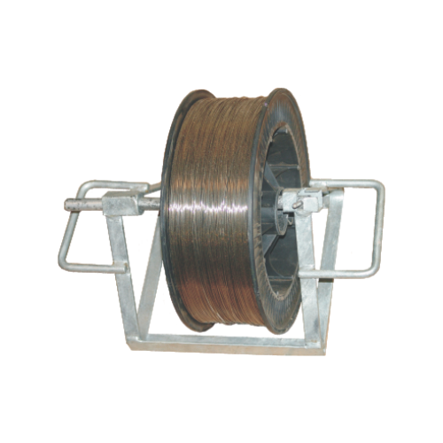 Galvanized Braided Wire Reel Holder - Stafix Electric Fence Centres