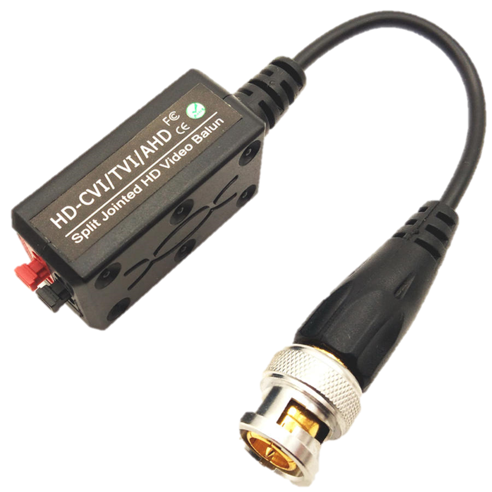 HD Balun 1CH Passive Pair + Leads (AHD/CVI/TVI/CVBS) - Stafix Electric ...
