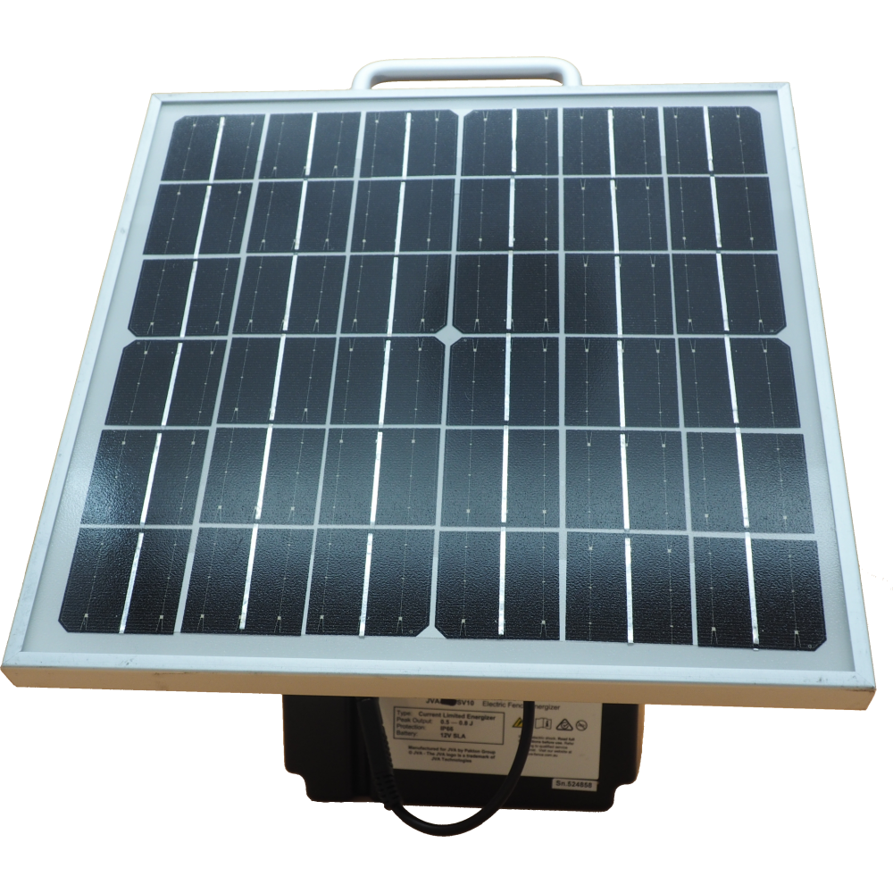 JVA SV10 Solar Electric Fence Energizer 1.1 Joule - Stafix Electric ...