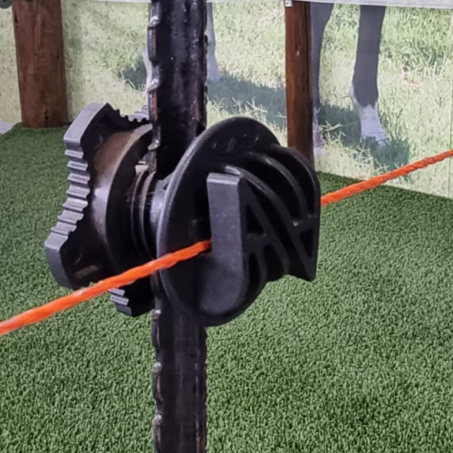 Poliwire 500m - Orange / White - Stafix Electric Fence Centres